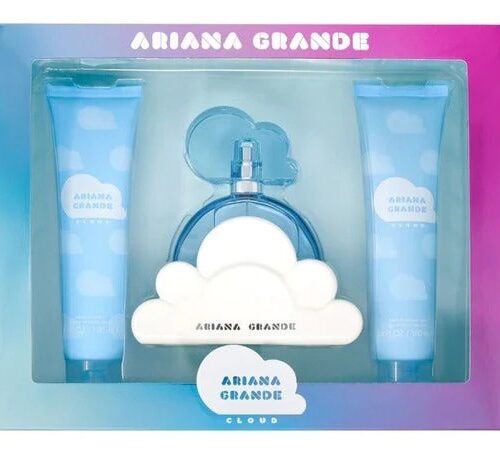 ESTUCHE ARIANA GRANDE CLOUD EUA DE PERFUME DAMA 100 ML MAS 2 CREMAS ...